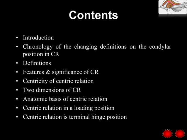 centric relation in complete denture prosthodontics | PPT