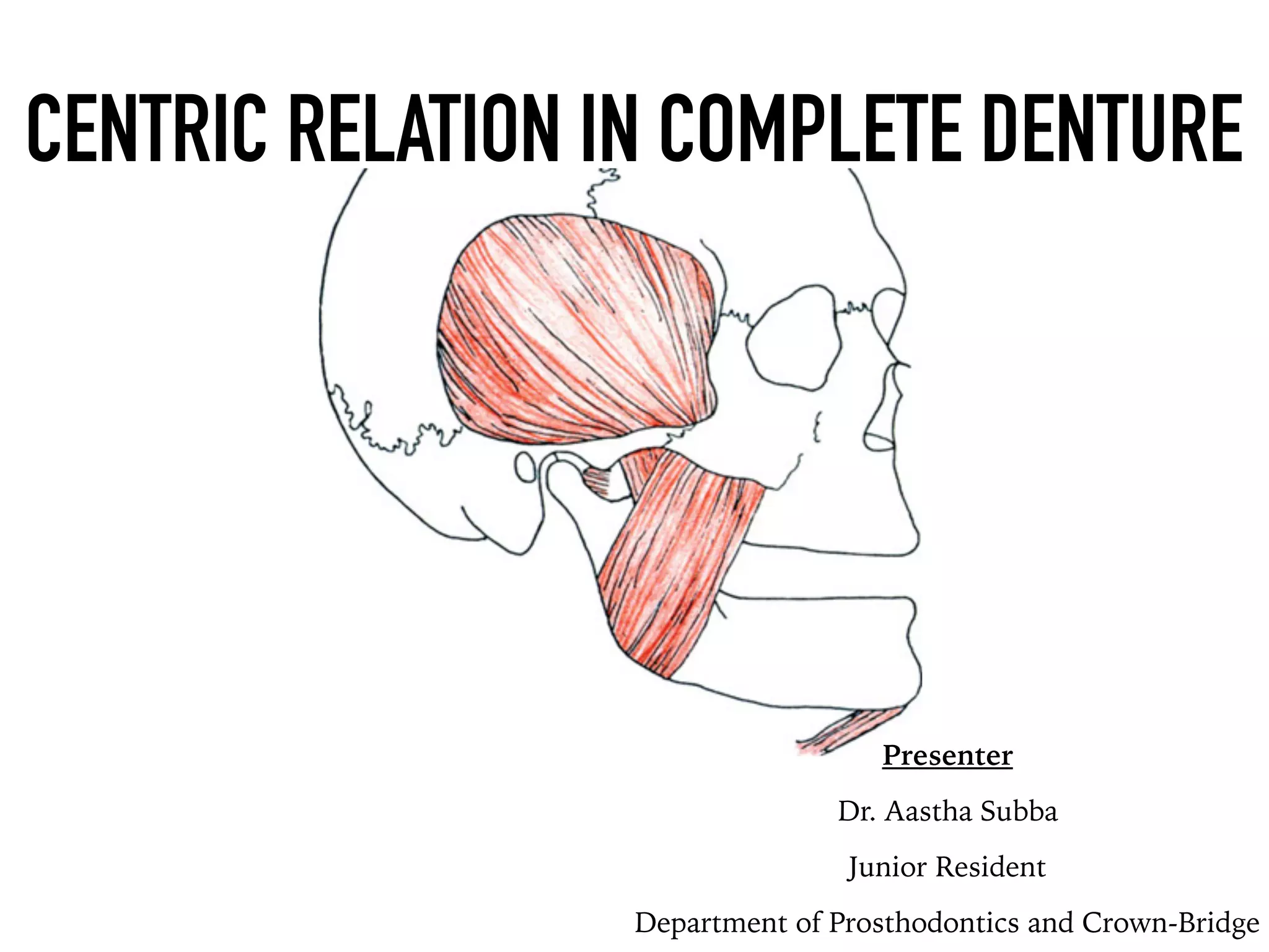 Centric relation seminar | PDF