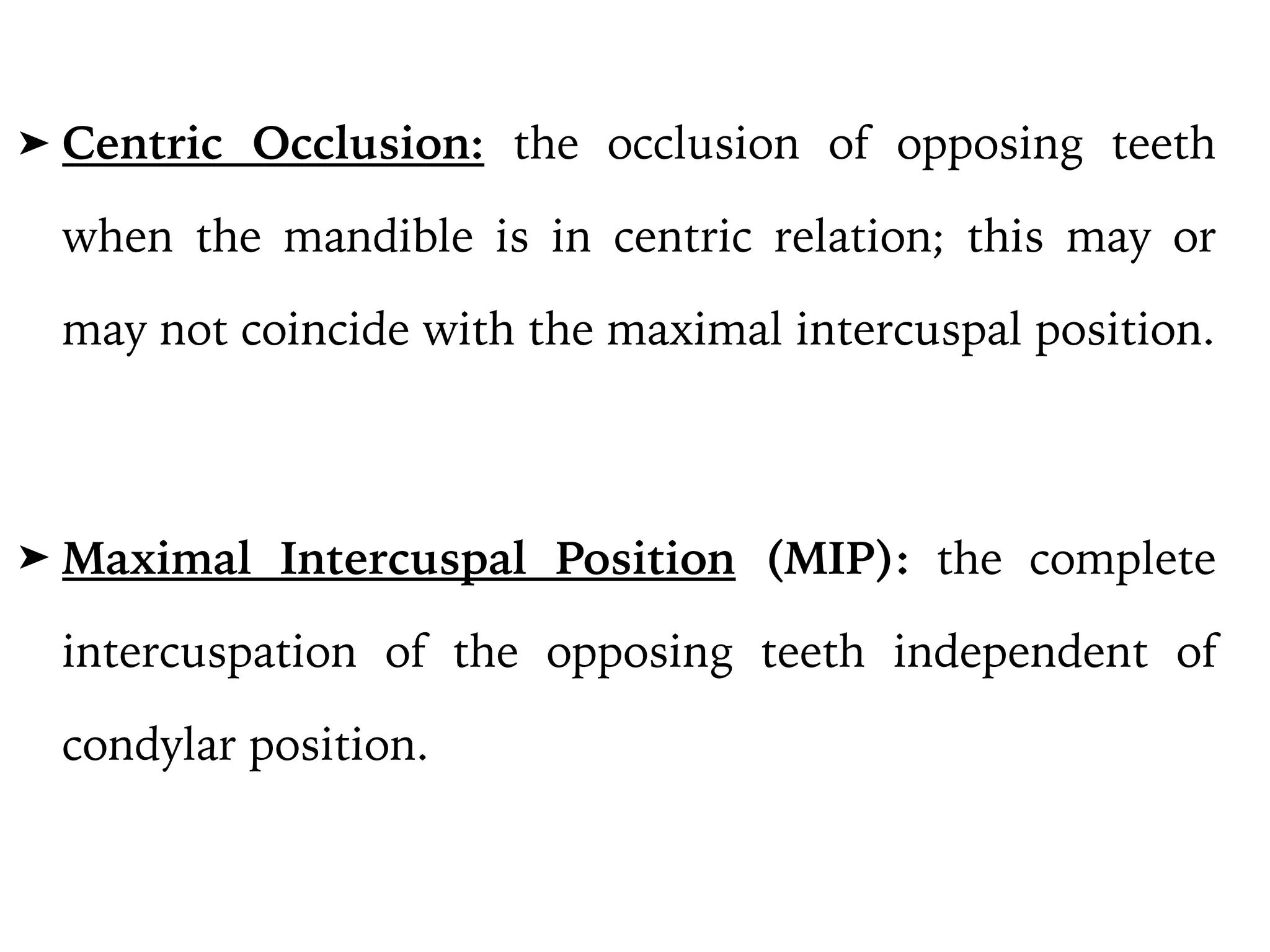 Centric relation seminar | PDF
