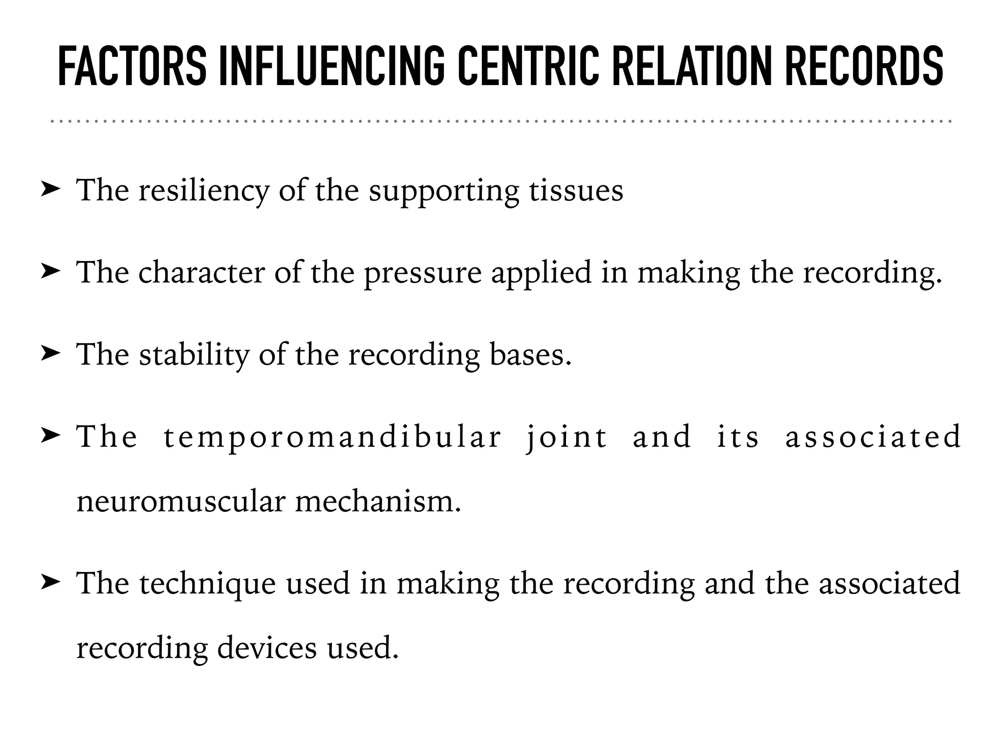 Centric relation seminar | PDF