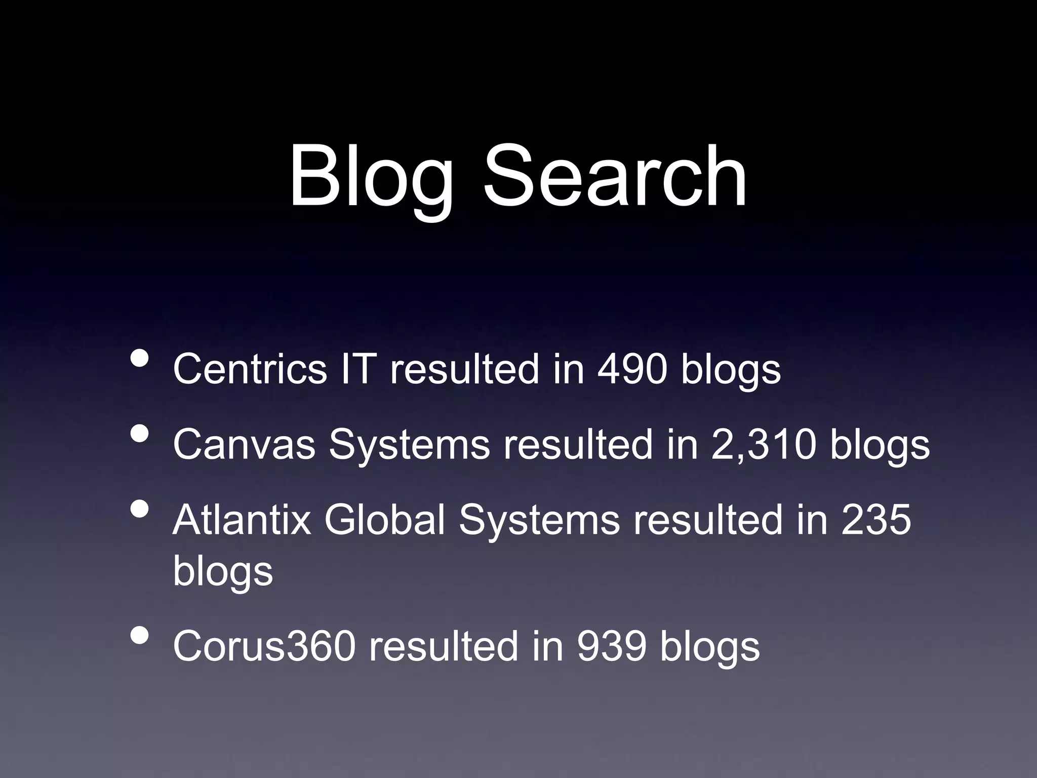 Centrics it ppt | PPT