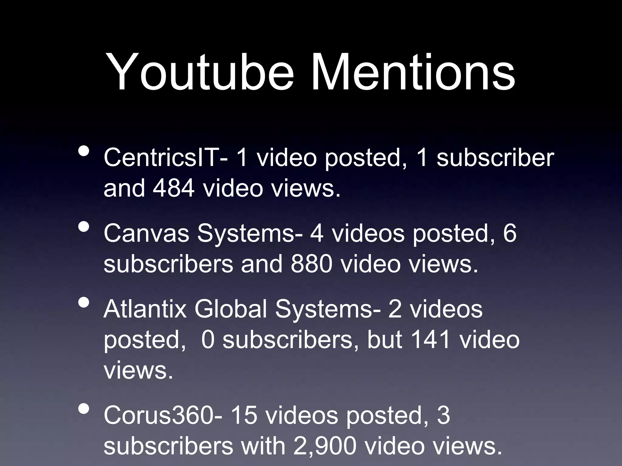 Centrics it ppt | PPT