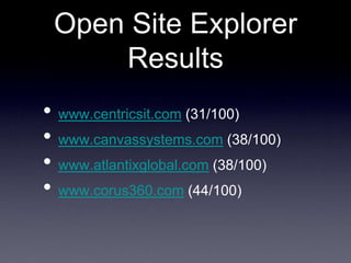 Centrics it ppt | PPT