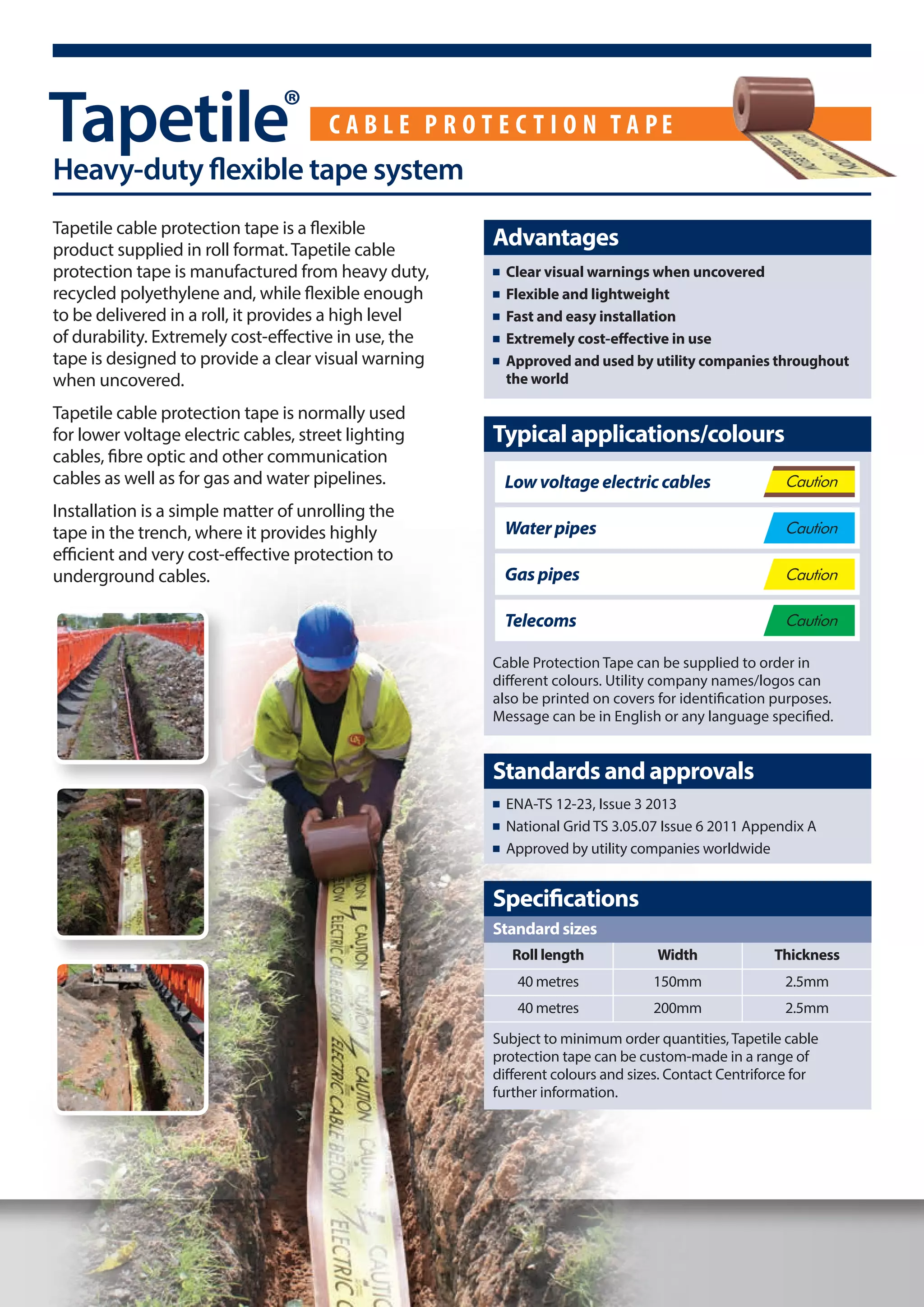 Centriforce Utility Protection Brochure | PDF