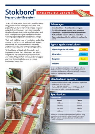 Centriforce Utility Protection Brochure | PDF