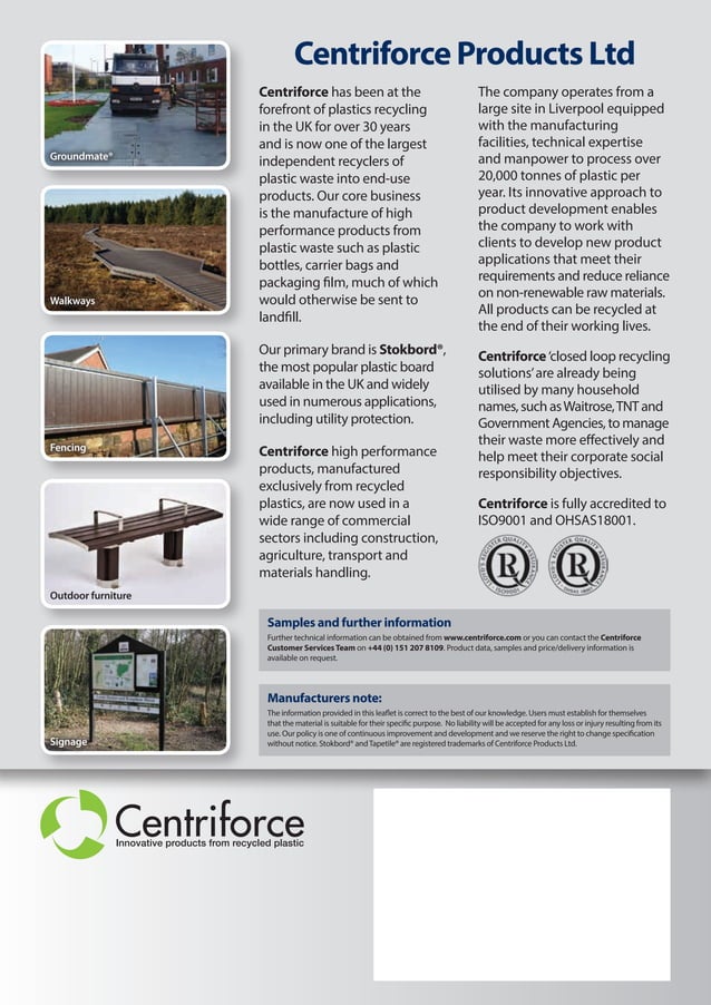 Centriforce Utility Protection Brochure | PDF