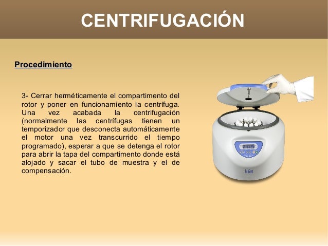 Centrifugacion