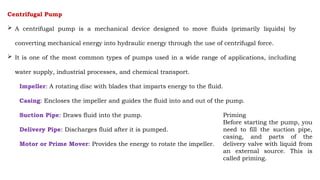 Centrifugal pump define and its problems.pptx