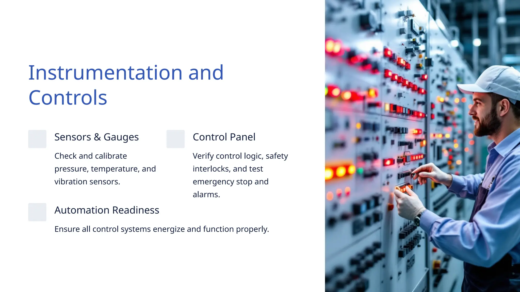 Centrifugal Blower Commissioning Checklist Audit with eAuditor | PPT
