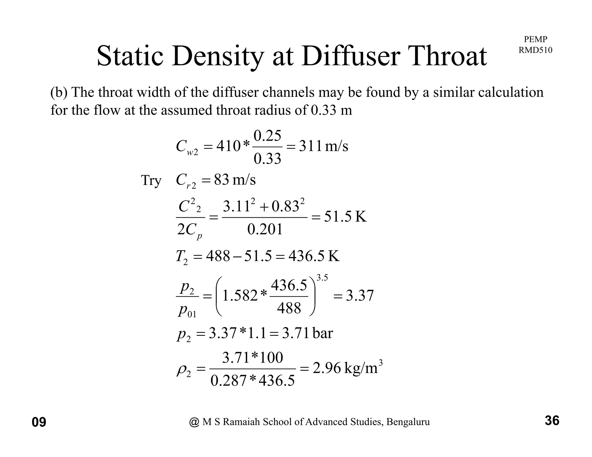 centrifugal-Compressor-stage-design for impeller, diffuser and volute | PDF