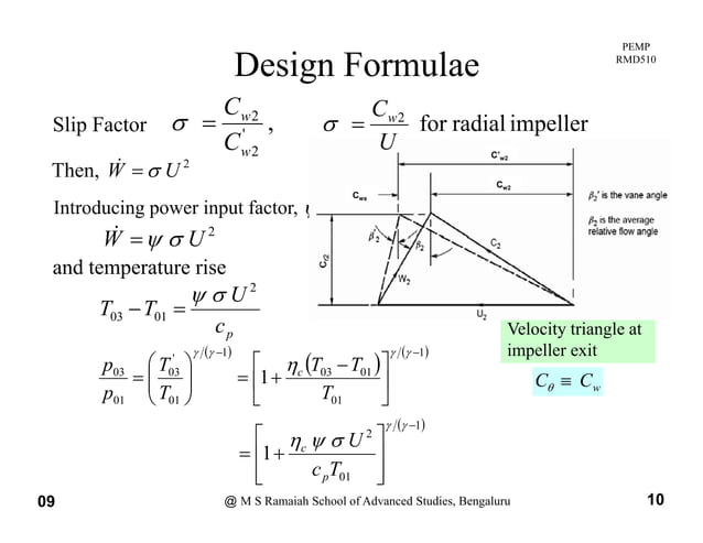 centrifugal-Compressor-stage-design for impeller, diffuser and volute | PDF