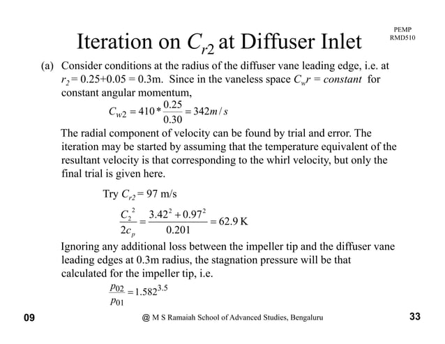 centrifugal-Compressor-stage-design for impeller, diffuser and volute | PDF