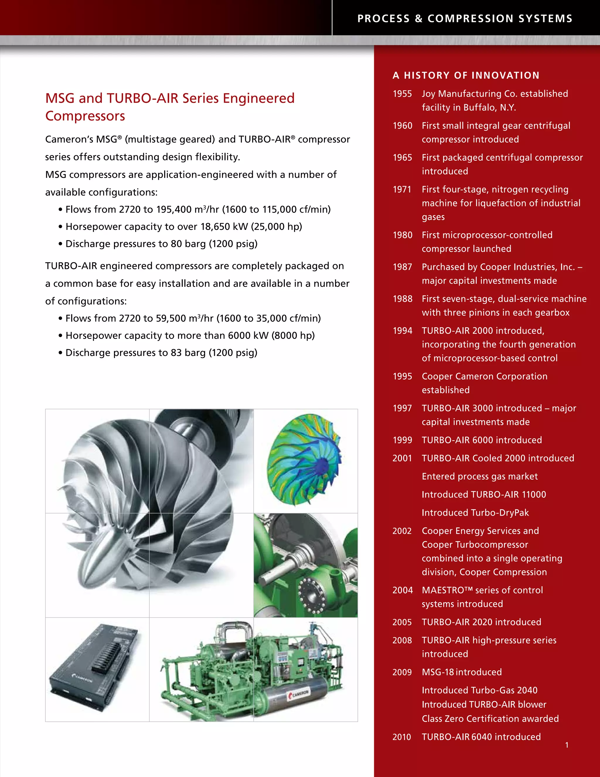 Centrifugal compressors-brochure | PDF