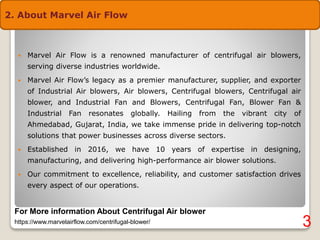 Marvel Air Flow: Centrifugal Air Blowers Manufacturer- Unmatched Performance, Unparalleled ...