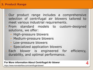 Marvel Air Flow: Centrifugal Air Blowers Manufacturer- Unmatched Performance, Unparalleled ...
