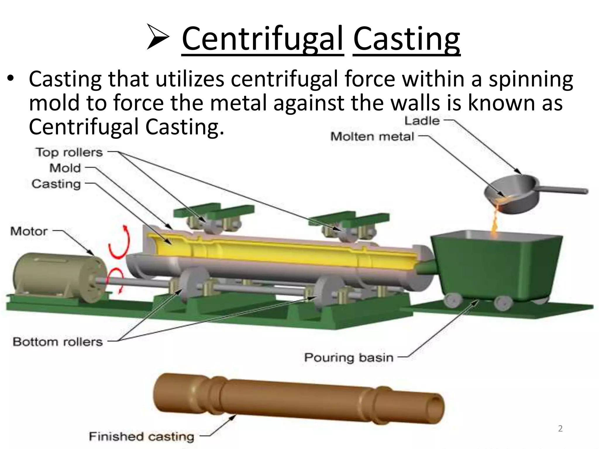 Centrifugal casting 1 | PPTX