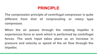 Centrifugal compressor: Casing and inlet. Impellers | PDF