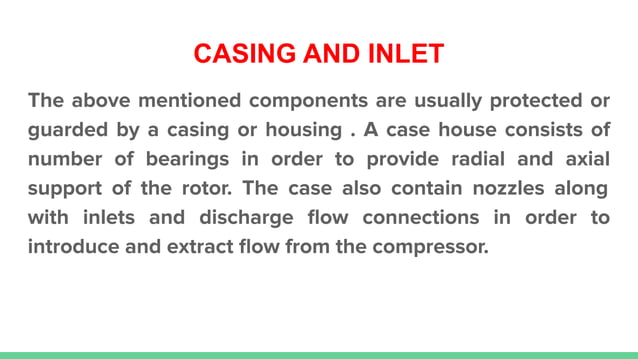 Centrifugal compressor: Casing and inlet. Impellers | PDF | Physics | Science