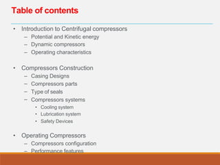 Centrifugal compressor12whay are the main type of central | PPT