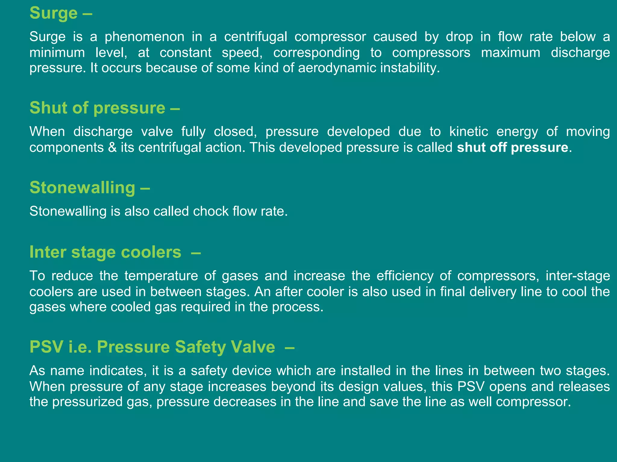Centrifugal compressor in IFFCO | PPT