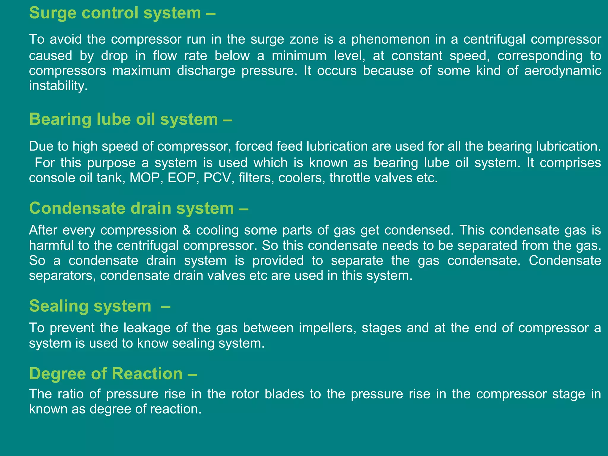 Centrifugal compressor in IFFCO | PPT