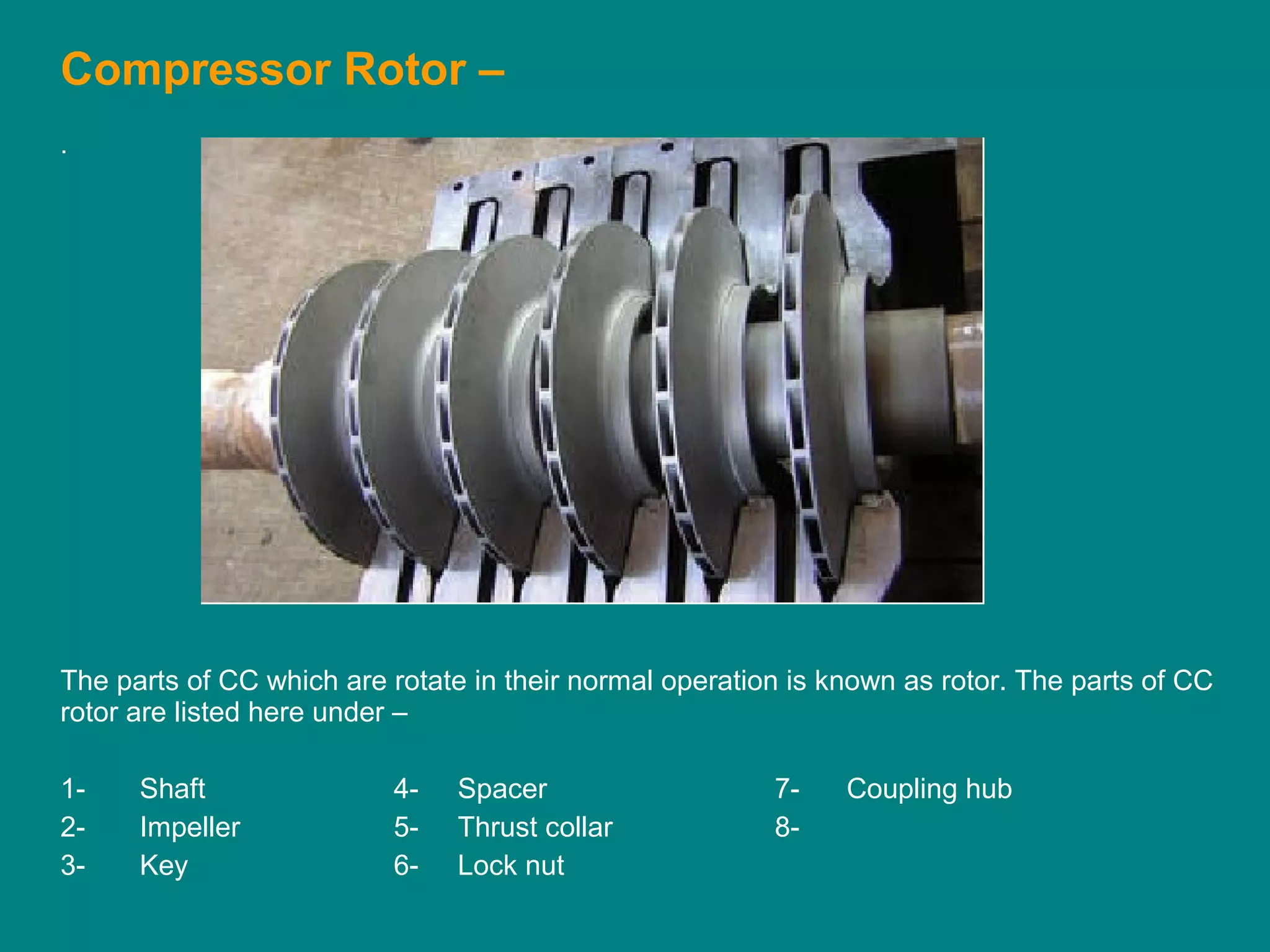 Centrifugal compressor in IFFCO | PPT | Agriculture | Industries