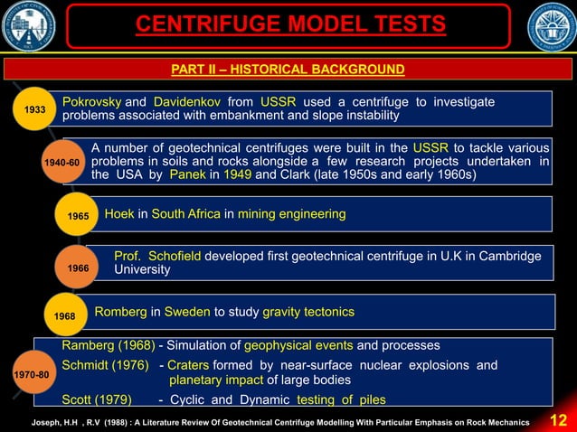 Centrifugal Model Testsupdated New Presentation Ppt