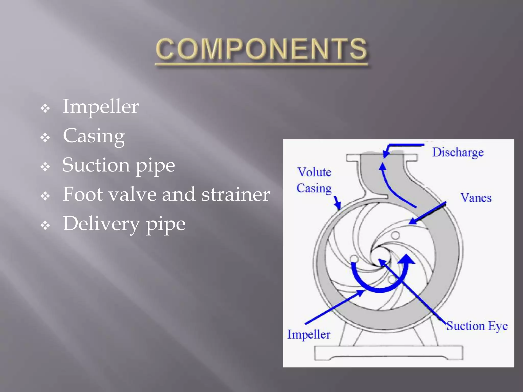 Centrifugal pump | PPTX