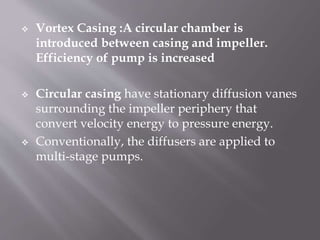 Centrifugal pump | PPTX