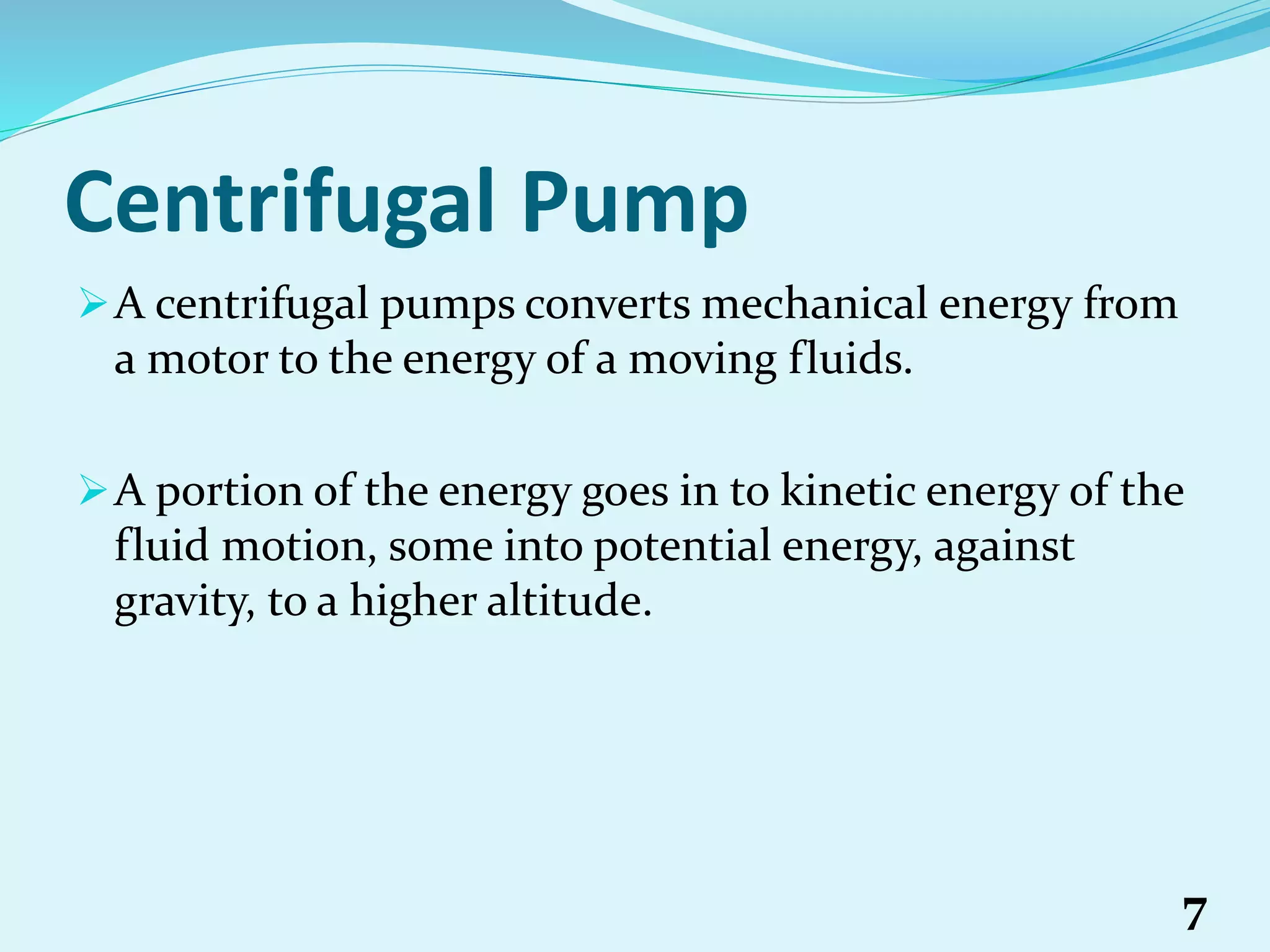 Centrifugal pump | PPTX