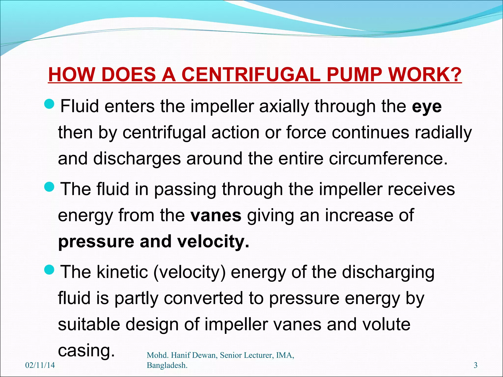 Centrifugal Pump | PPT