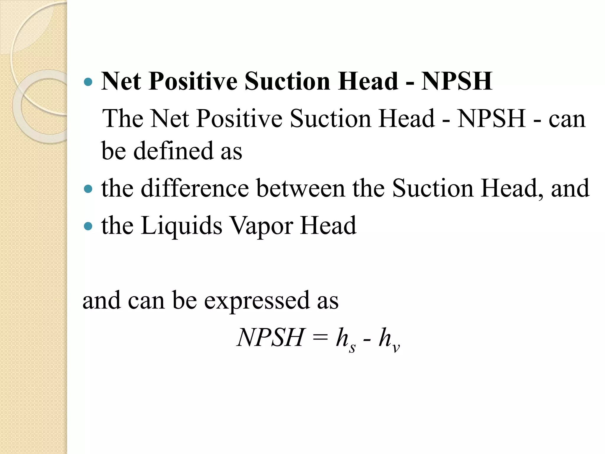 Centrifugal pump fpm theory | PPSX