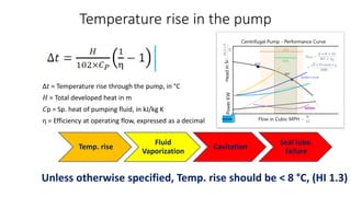 Centrifugal pump health check up before start | PPT