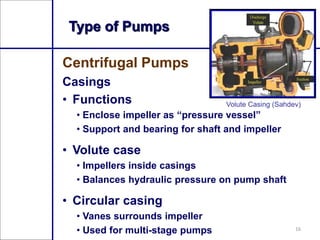 Centrifugal pump lecture 1 | PPTX