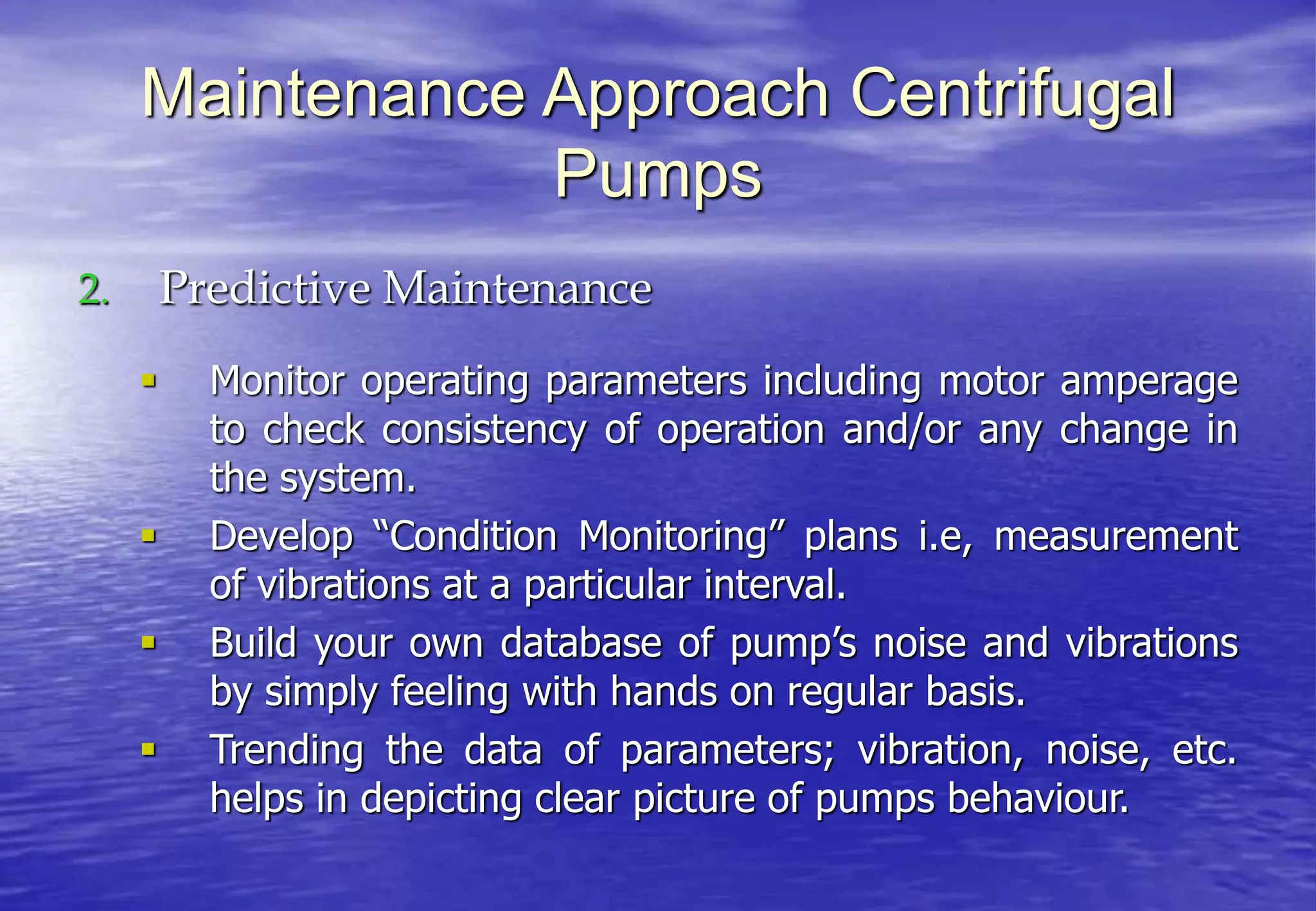 Centrifugal Pump Maintenance and Overhauling.ppt