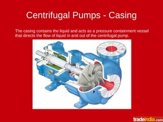 6 Centrifugal Pump Parts & Their Functions | PDF