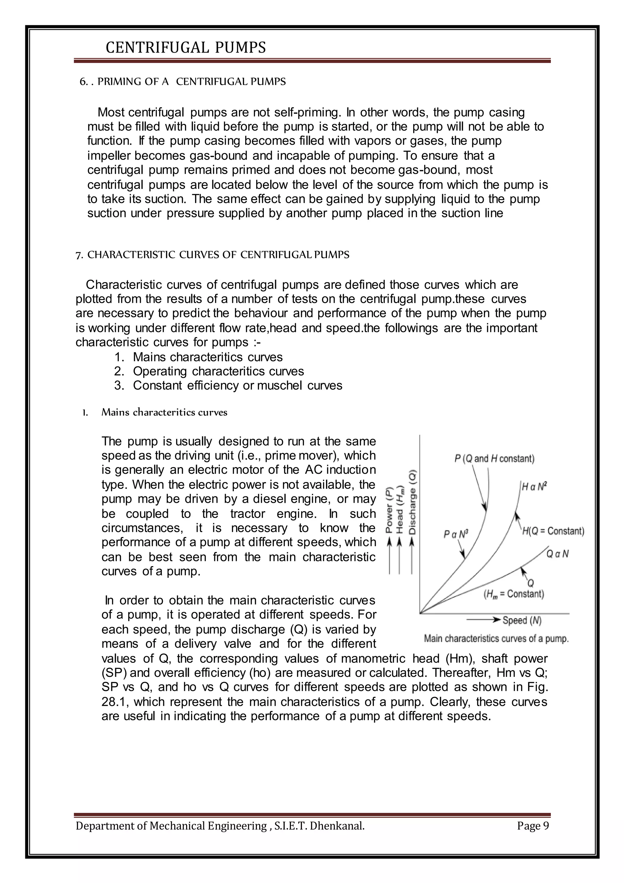 Centrifugal pumps | DOCX