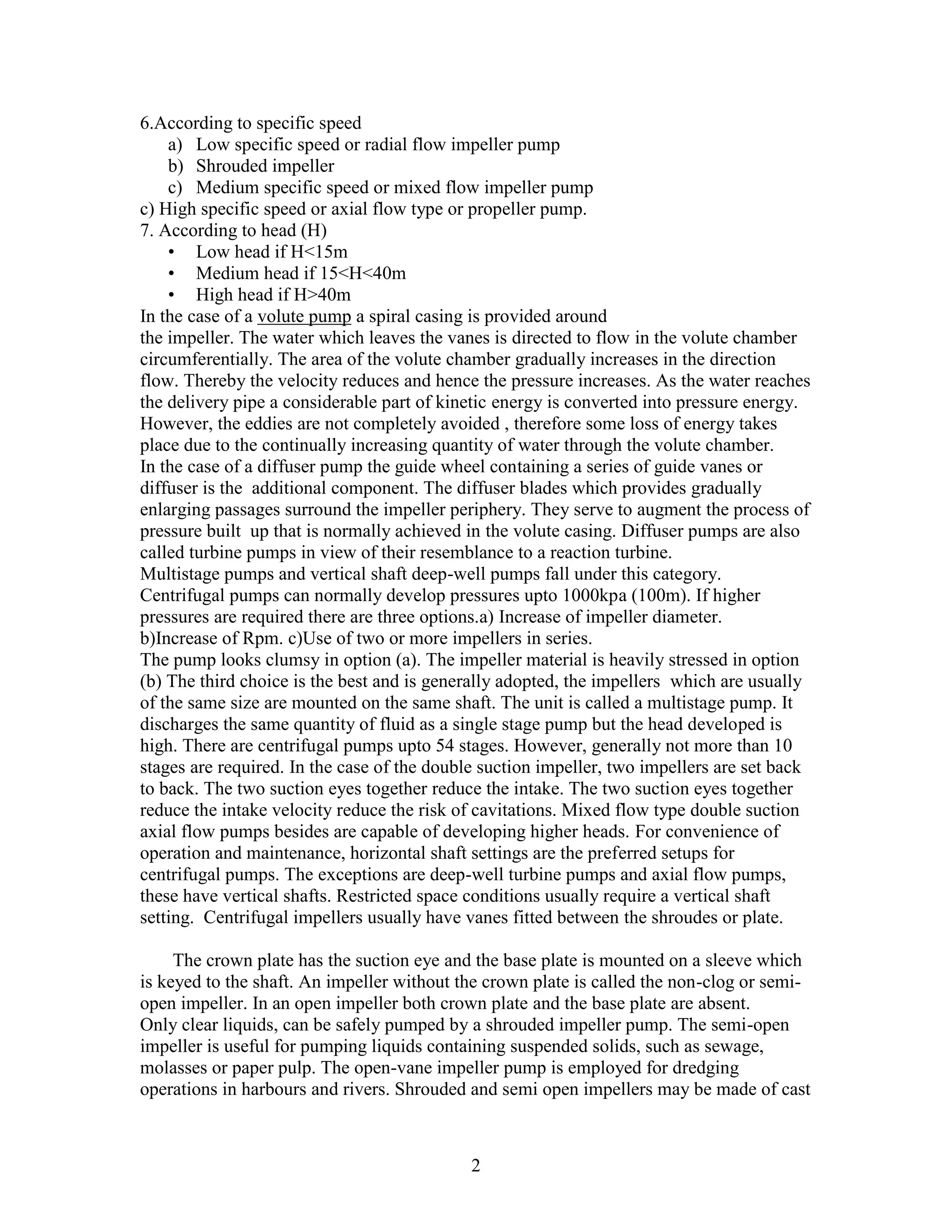 Centrifugal pumps e_notes_dr_n_balasubra | PDF