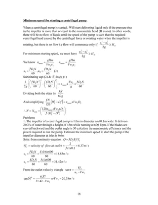Centrifugal pumps e_notes_dr_n_balasubra | PDF