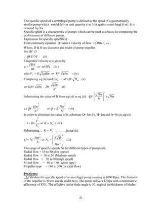 Centrifugal pumps e_notes_dr_n_balasubra | PDF