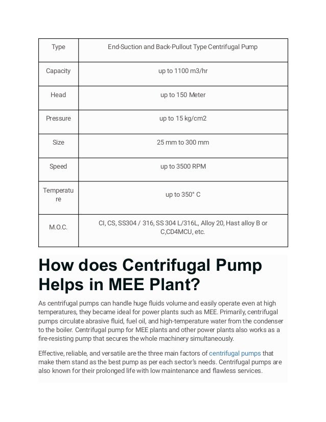 Centrifugal Pumps for MEE Plant.pdf