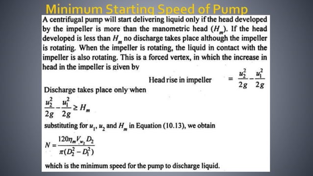 Centrifugal pumps pump installation details – classification | PPTX ...