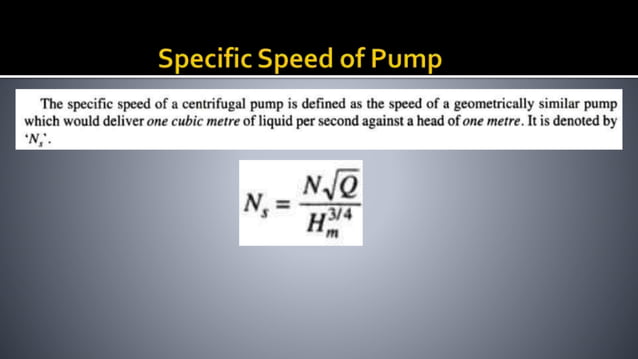 Centrifugal pumps pump installation details – classification | PPTX ...