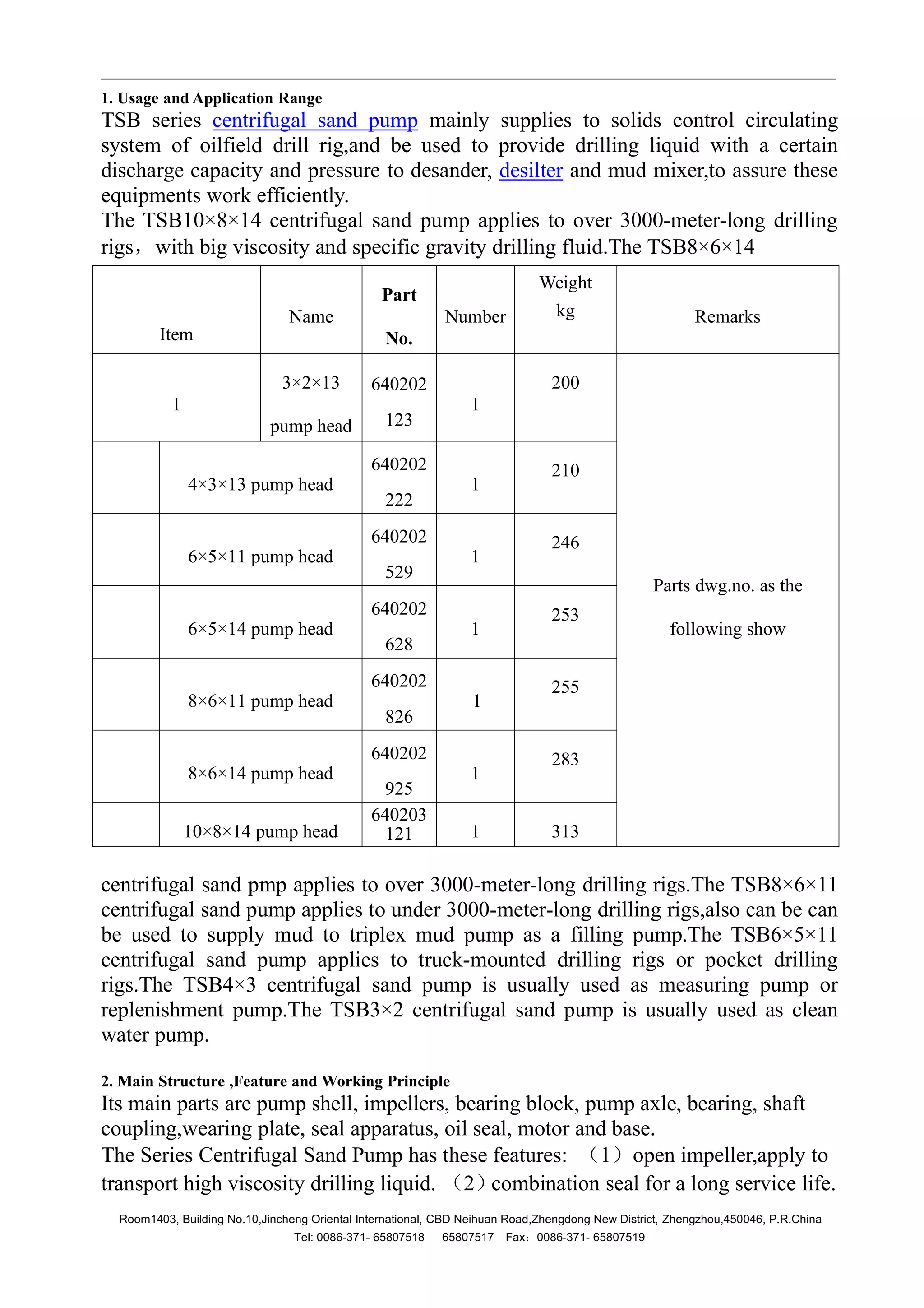 Centrifugal sand pump | PDF