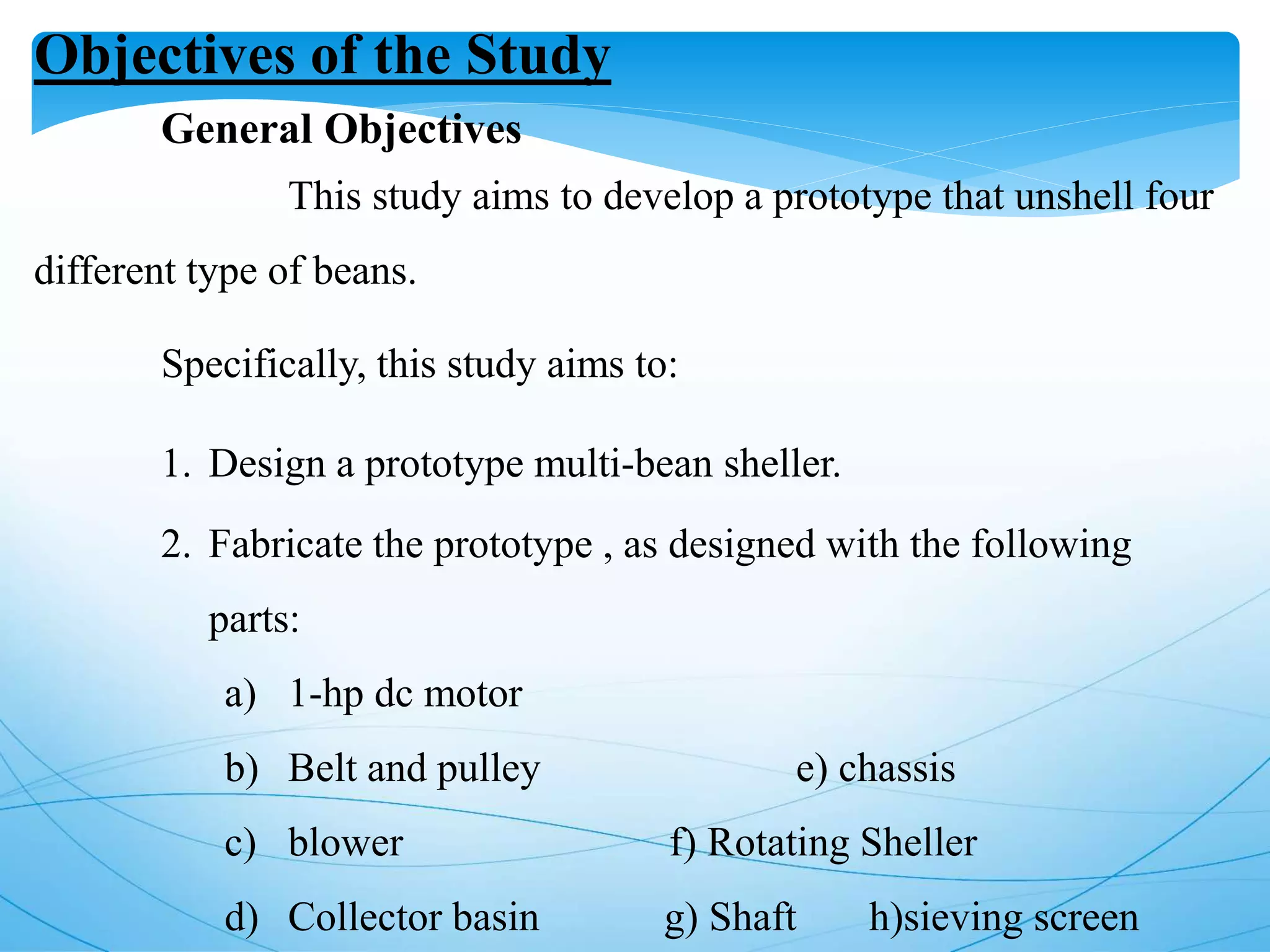 Centrifugal sand siever bean sheller | PPT
