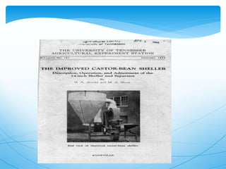 Centrifugal sand siever bean sheller | PPT