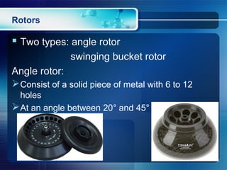 Centrifugation | PPT