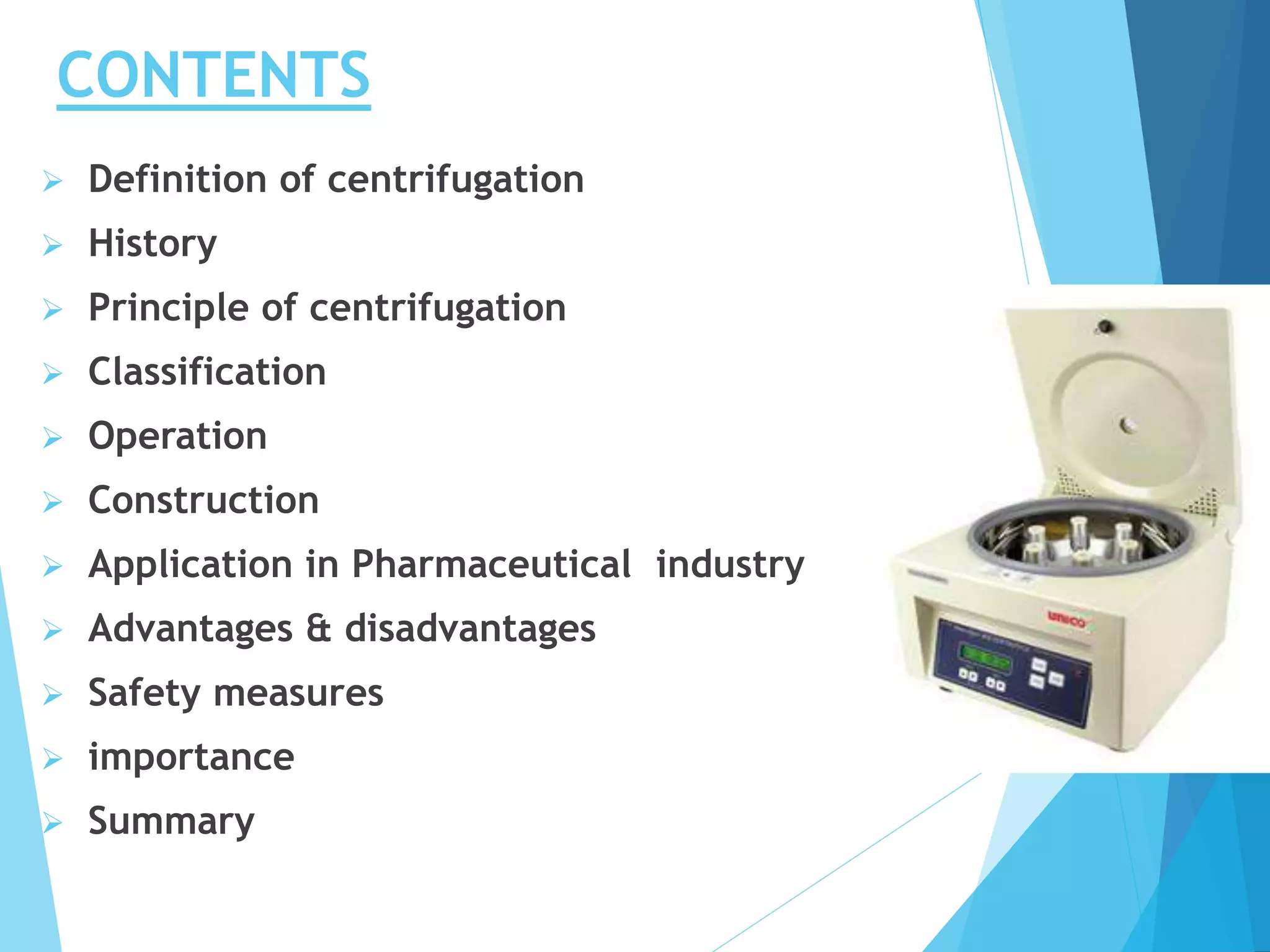 Centrifugation | PPTX