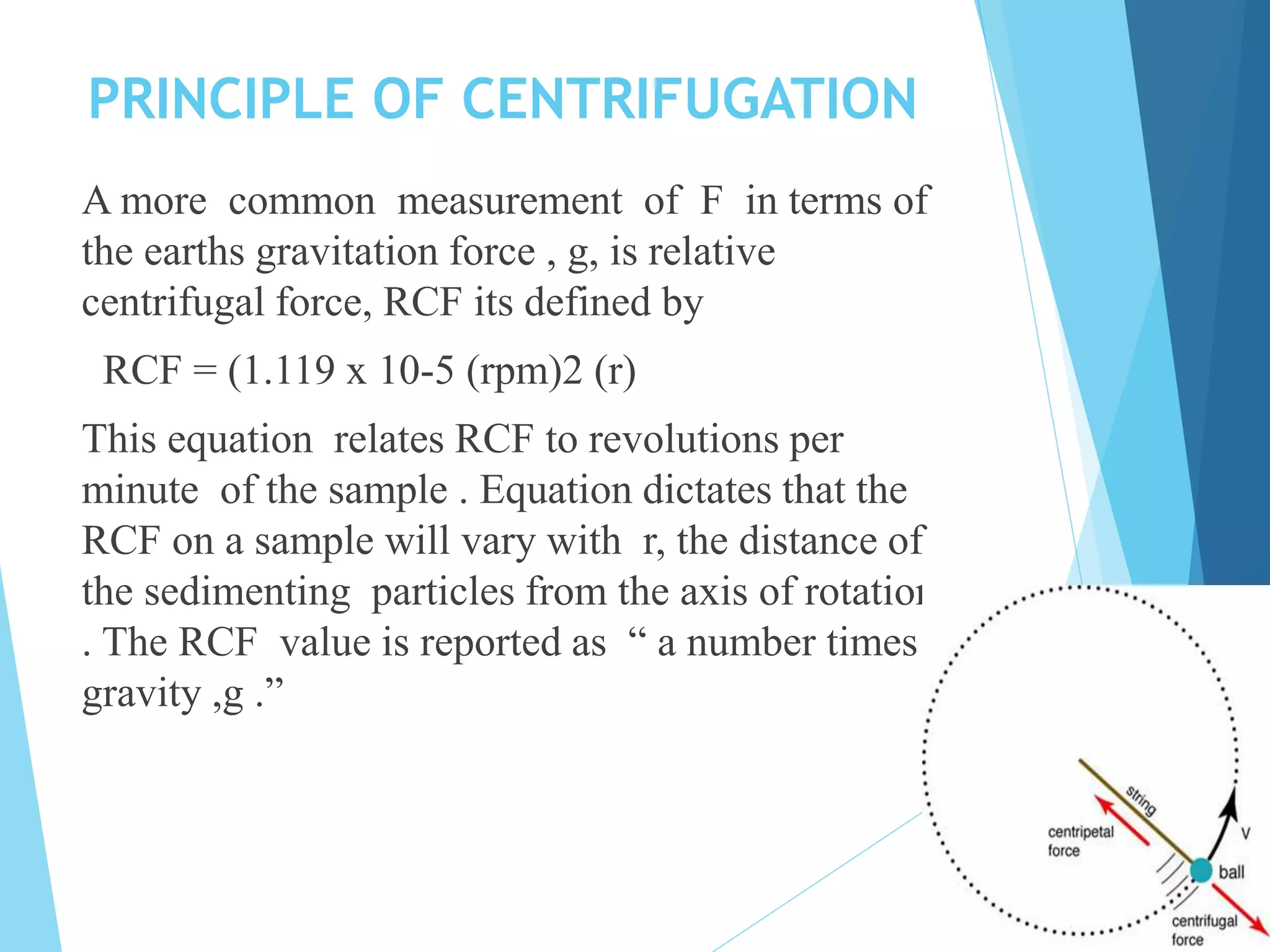 Centrifugation | PPTX