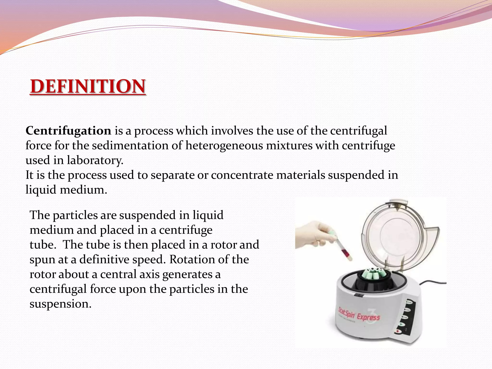 Centrifugation | PPT